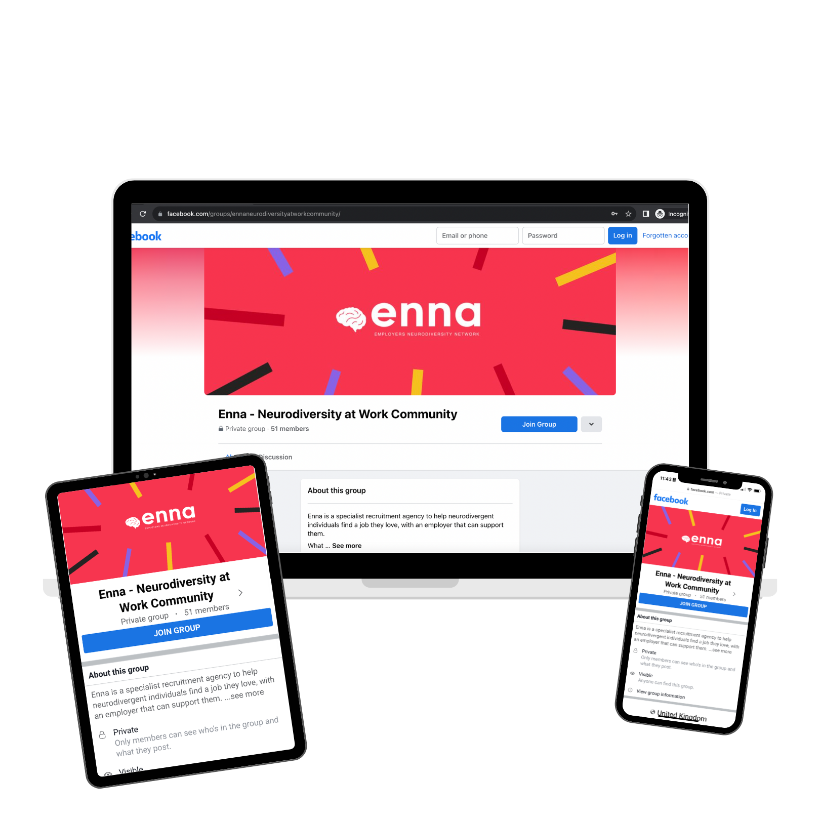 Connect With Other Neurodivergent Job-seekers - Enna Global